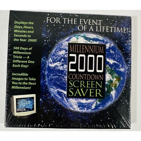 Day Savor | Office | Millennium 200 Countdown Screen Saver Cd For ...